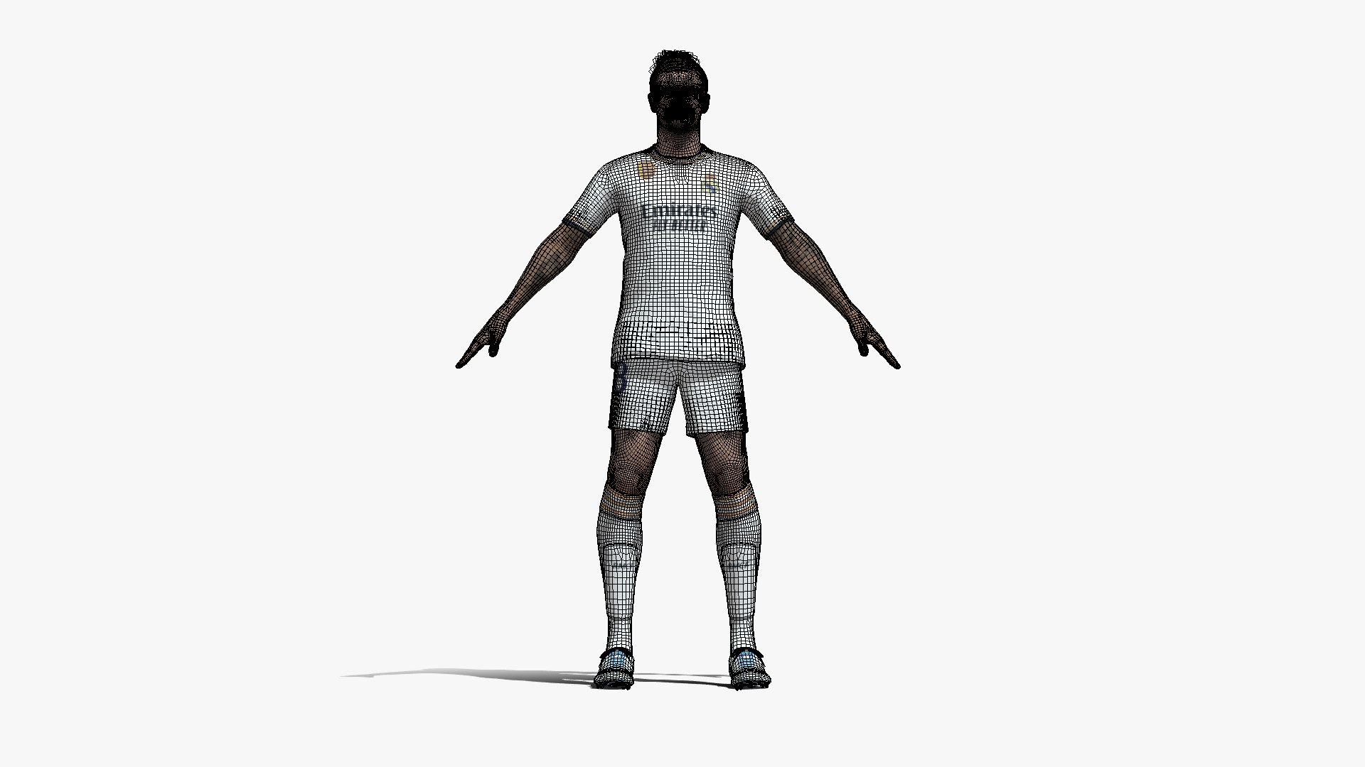 3D T-Pose Rigged Toni Kroos Real Madrid 23-24 Model - TurboSquid 2162070