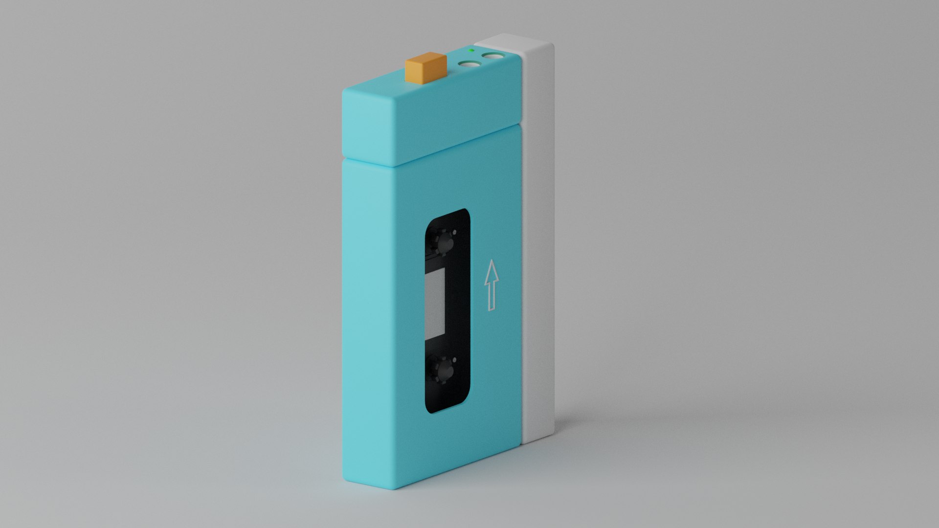 3D Cartoon Vintage SONY Walkman - TurboSquid 2141430