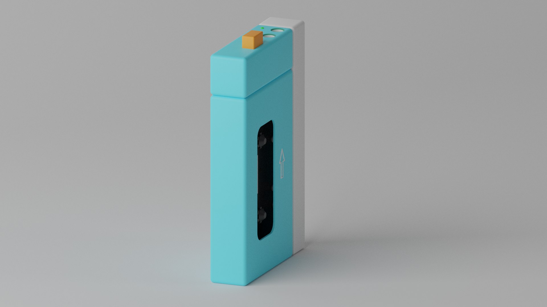 3D Cartoon Vintage SONY Walkman - TurboSquid 2141430