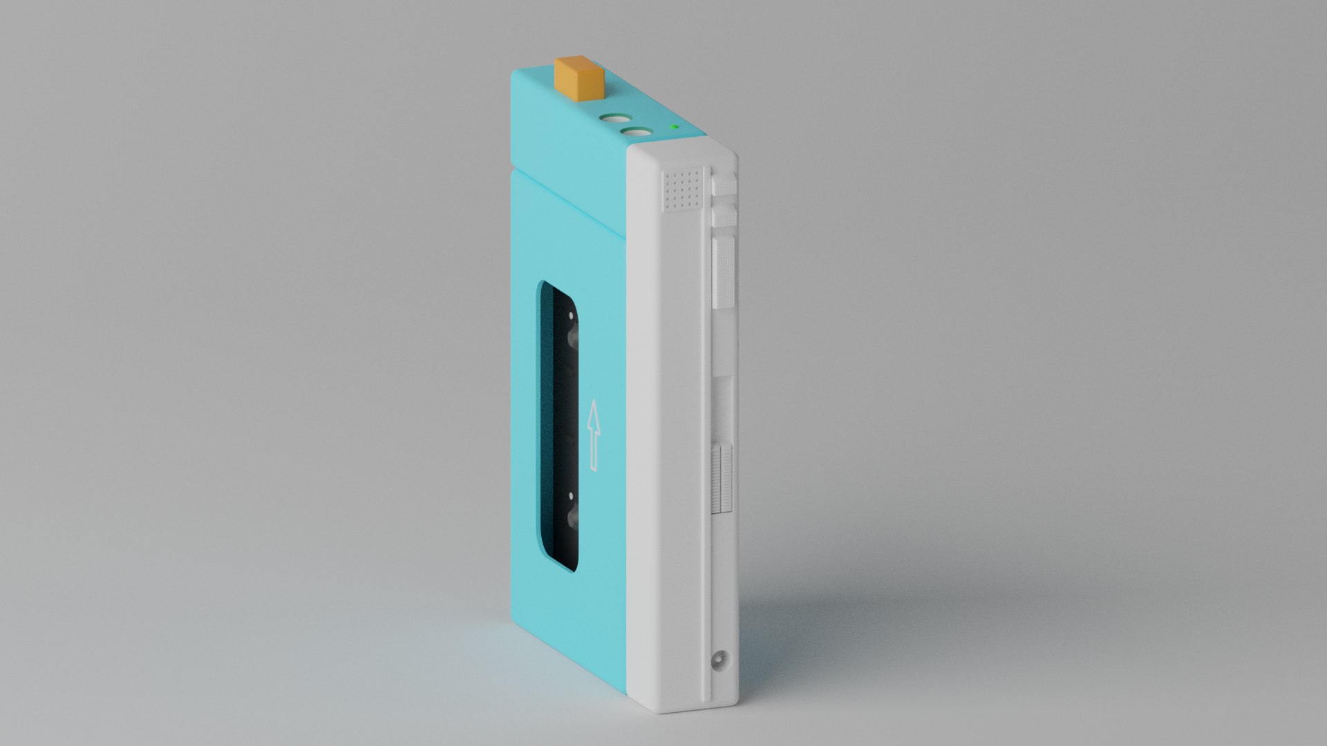 3D Cartoon Vintage SONY Walkman - TurboSquid 2141430