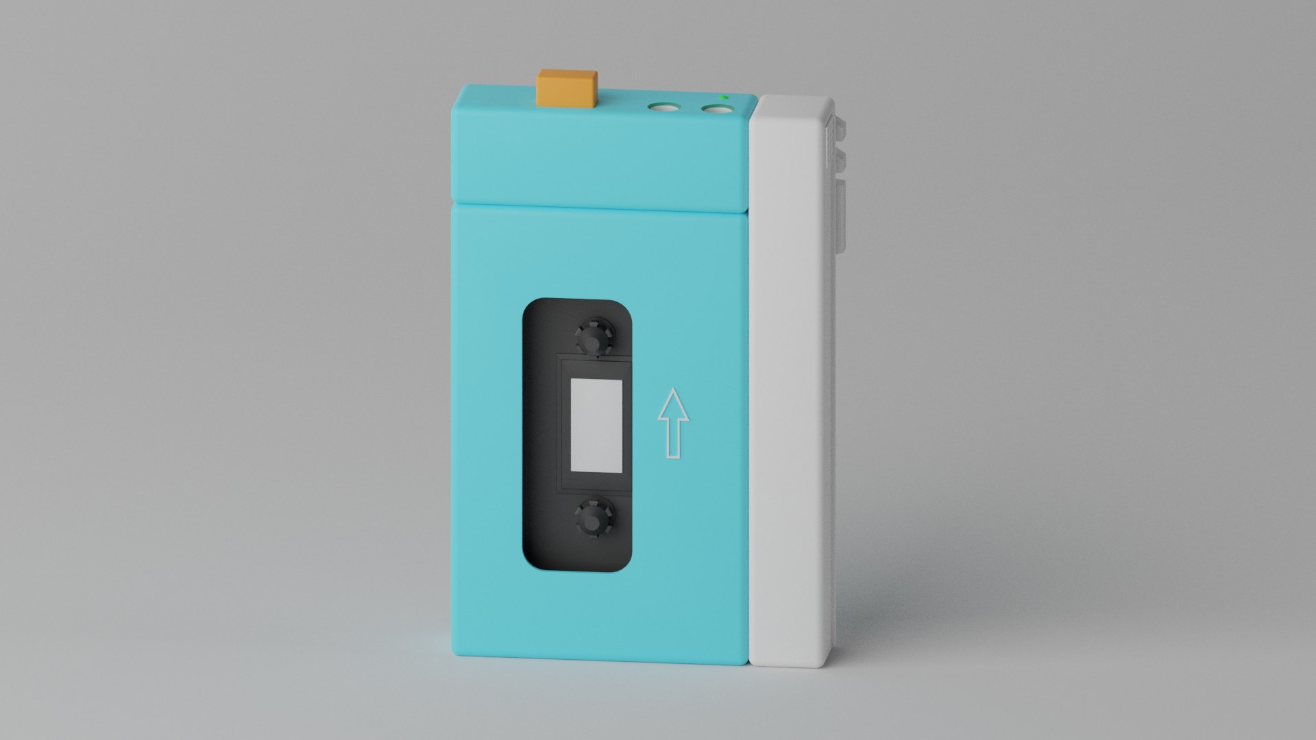 3D Cartoon Vintage SONY Walkman - TurboSquid 2141430