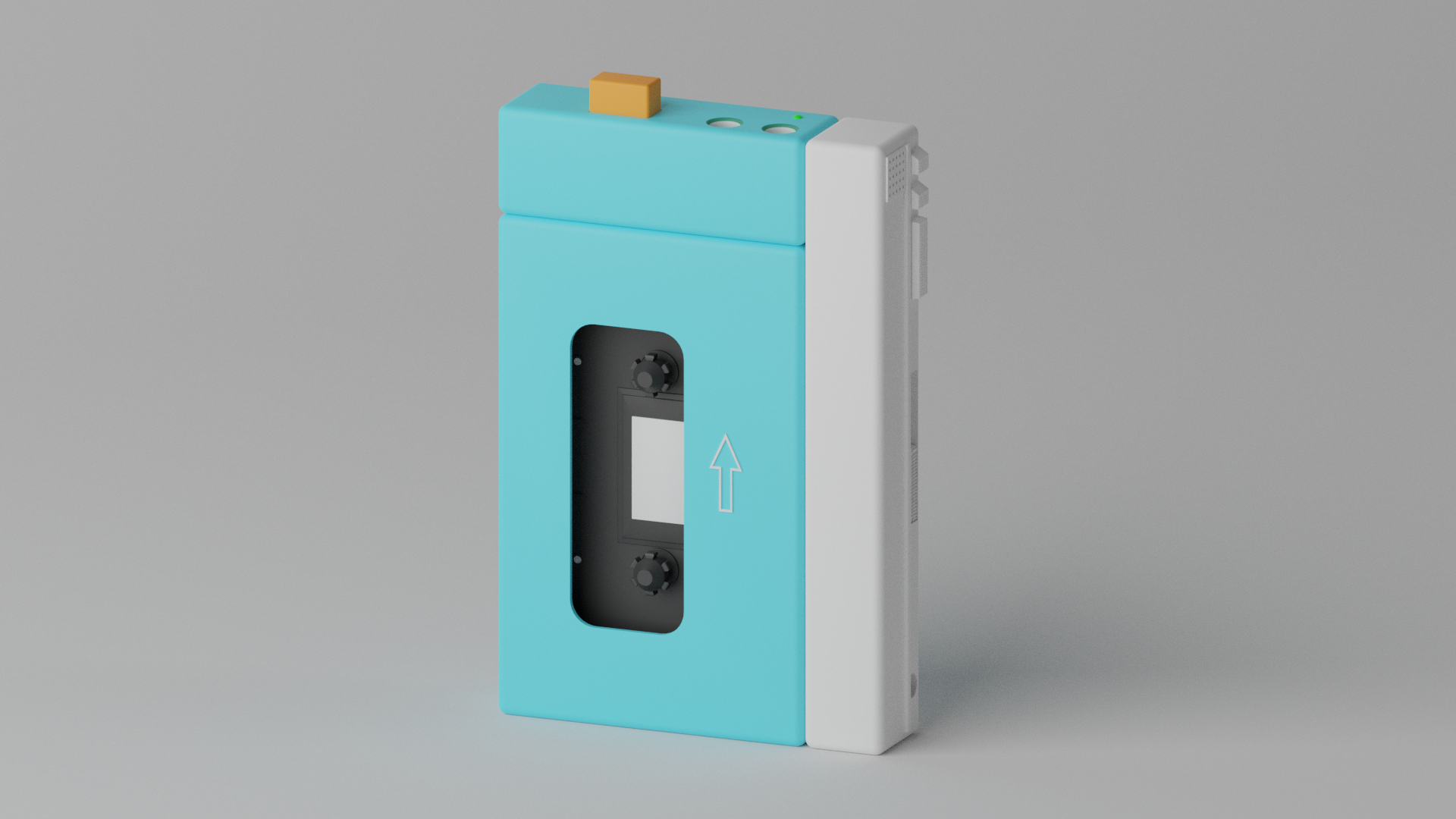 3D Cartoon Vintage SONY Walkman - TurboSquid 2141430