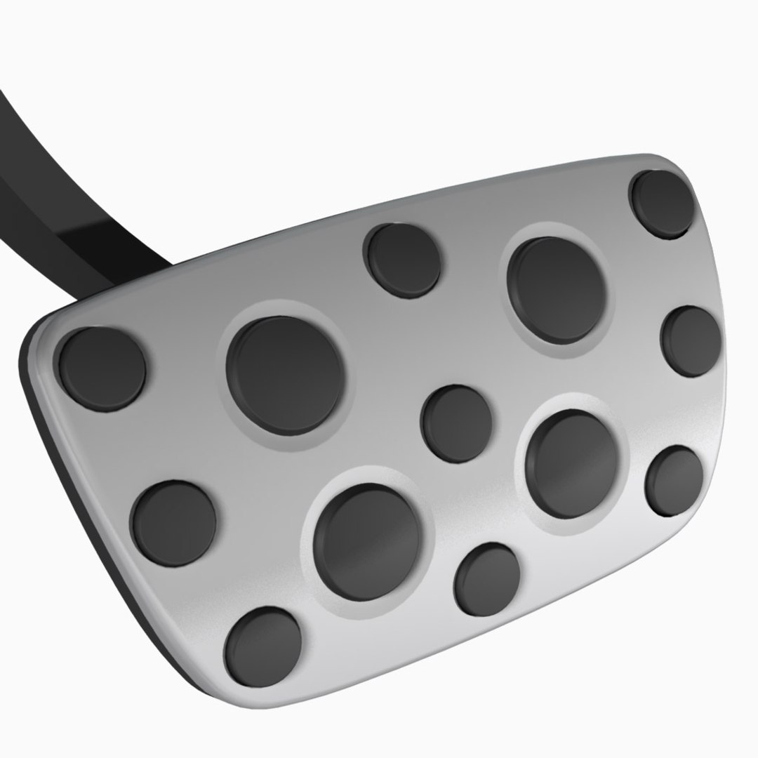 Pedals Brake Accelerator 3d Model