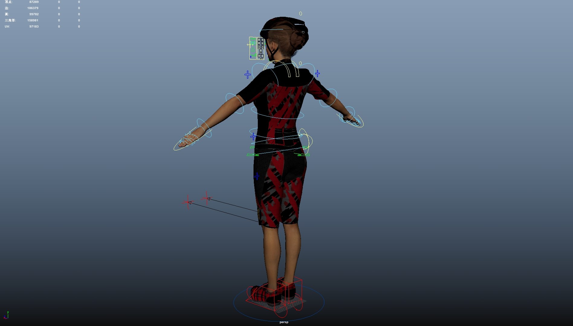 Bicycle Rider 3D - TurboSquid 2289871