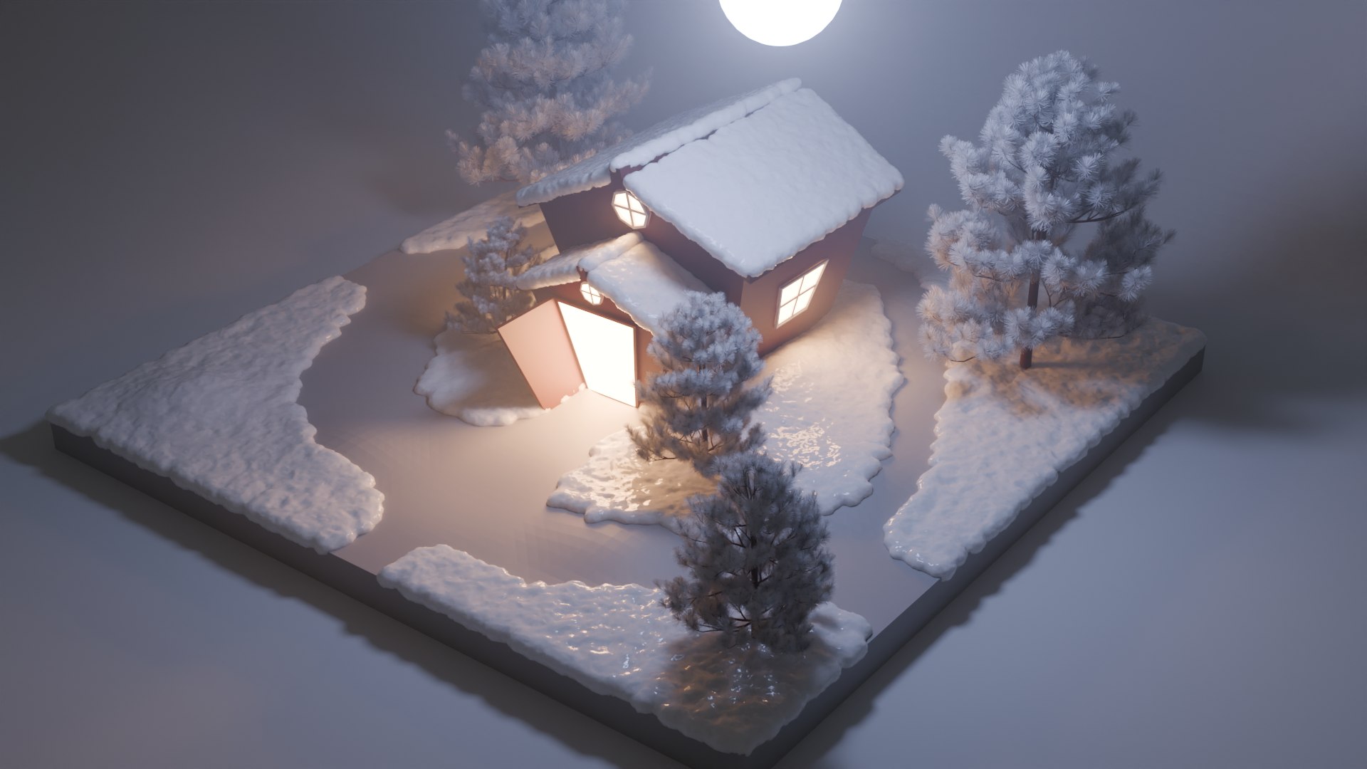 Snow Home 3D - TurboSquid 2309358