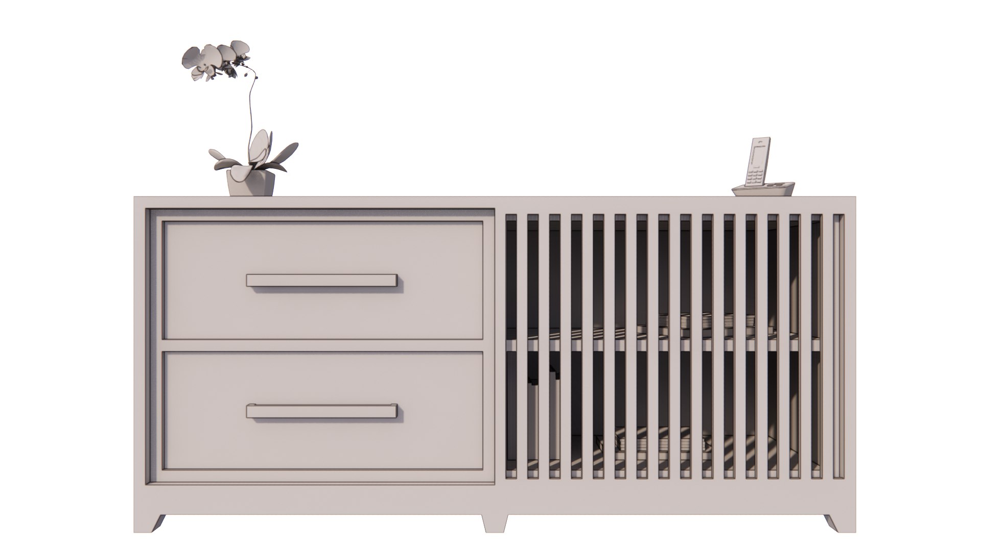 Chest Of Drawers 3D Model - TurboSquid 2103132