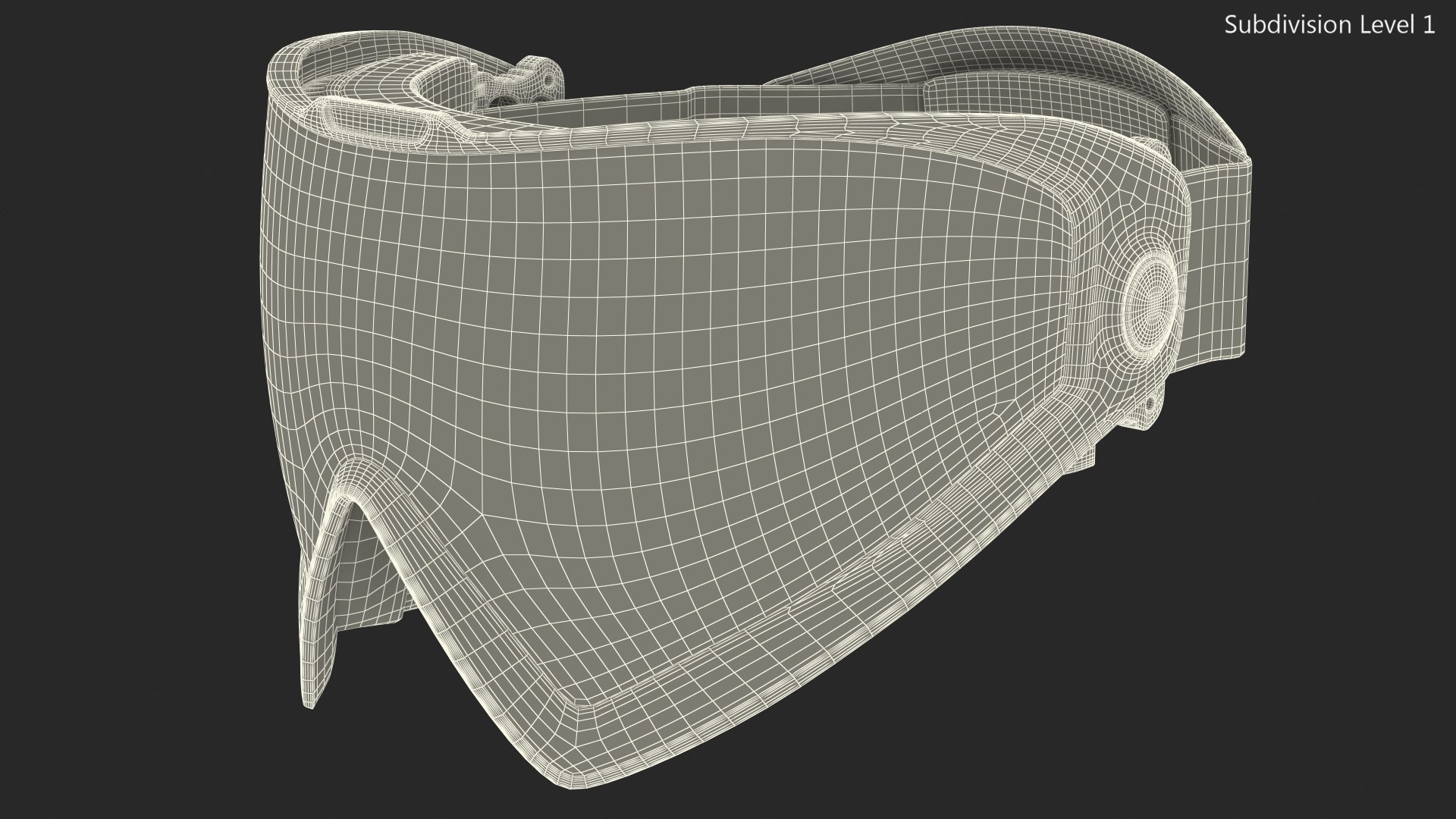 Airsoft Paintball Googles 3D Model - TurboSquid 1861412