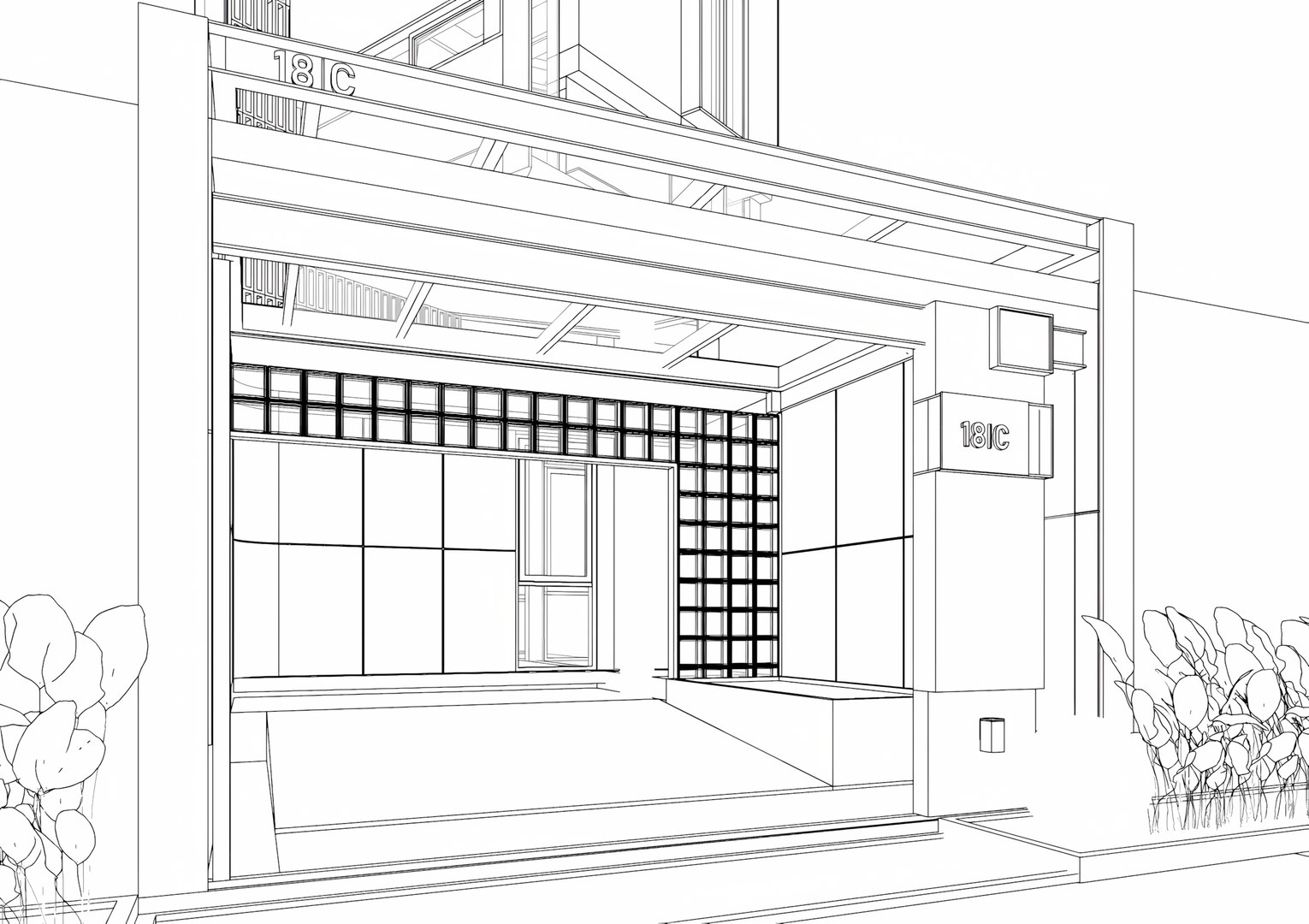 Modern Tropical Tiny House Minimalist Architecture Design 3D ...