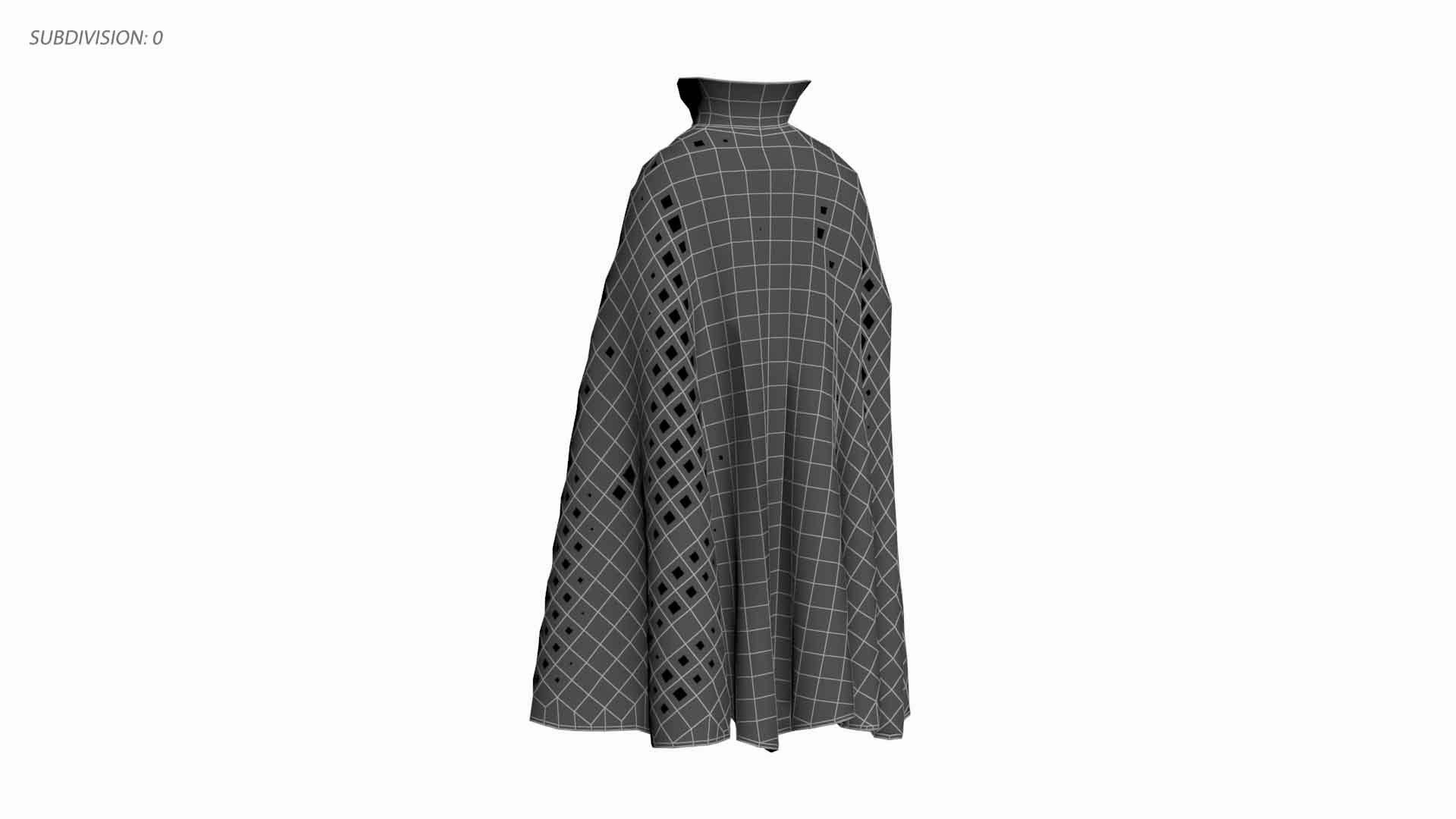 3D Dracula Cape Model - TurboSquid 2135626