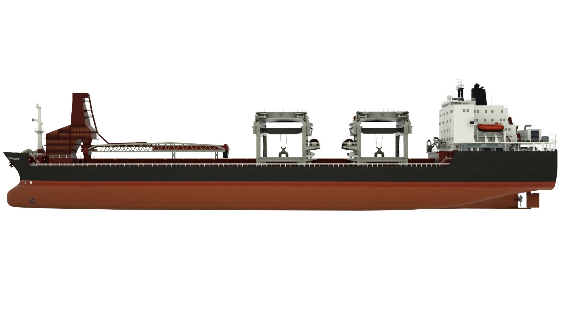 cargo vessel smt bontrup 3d max