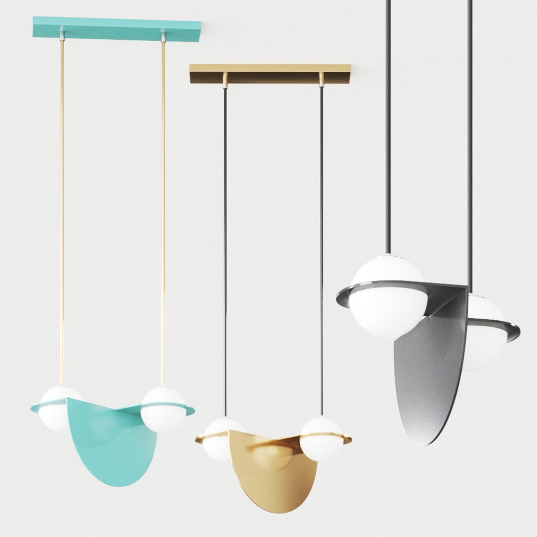 Laurent 01 By Lambert Et Fils Pendant Light 3D Model - TurboSquid 2129716