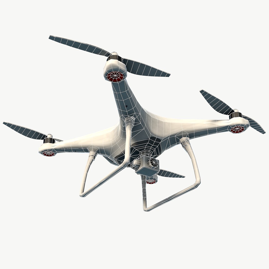 Dji Phantom 4 Quadcopter 3d Max