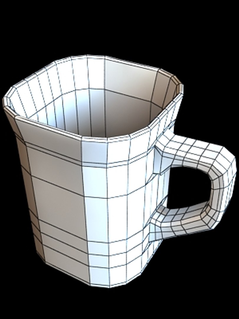 3d Cofee Cups Real Model
