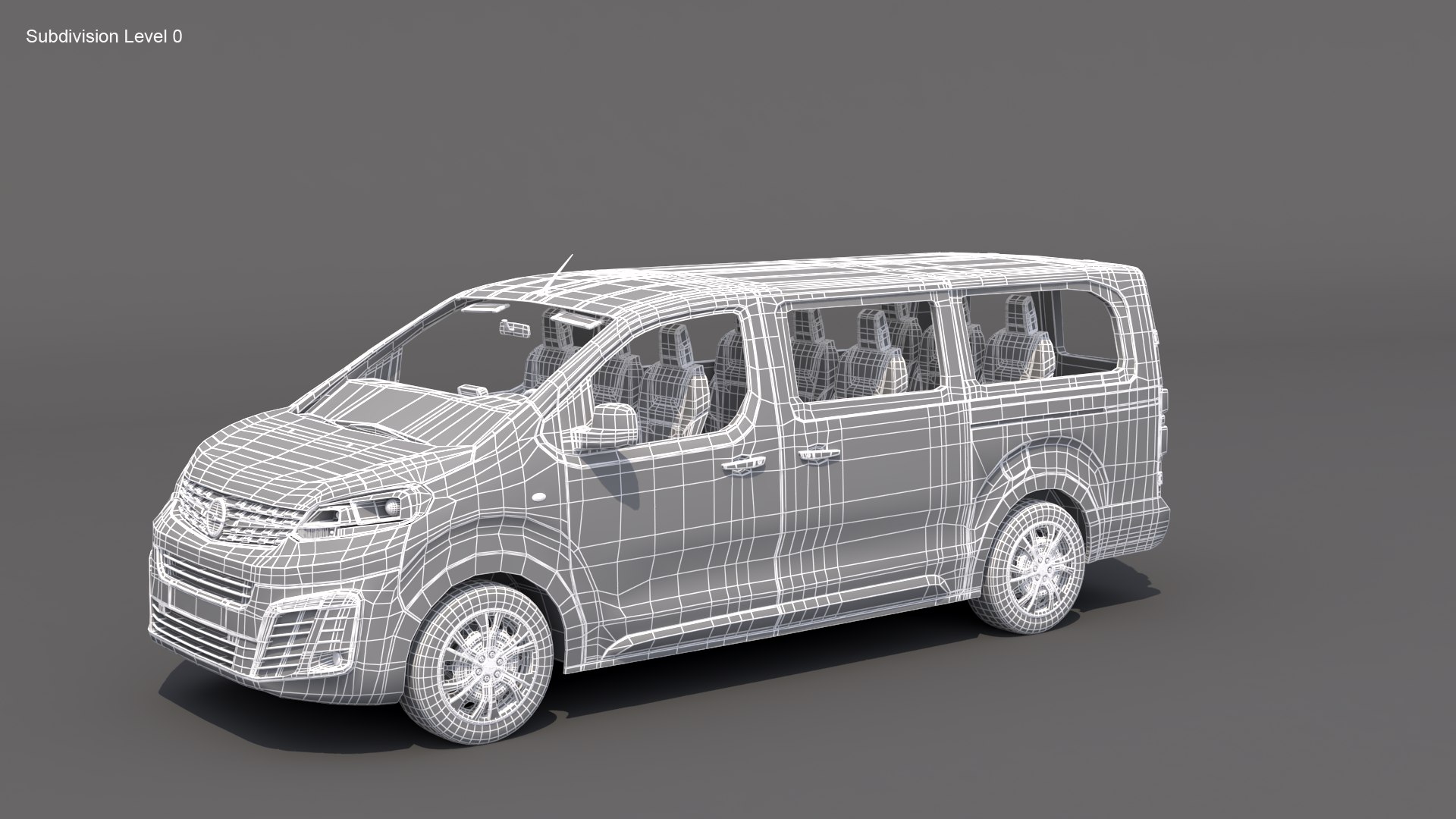 Opel Vivaro Kombi L3 3D model - TurboSquid 1780489