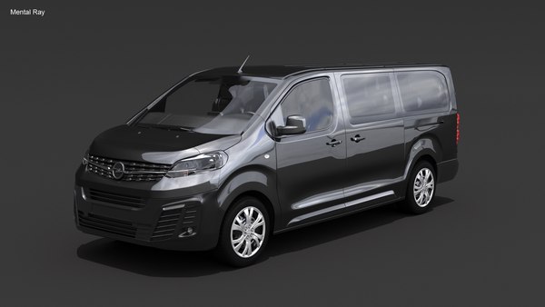Opel Vivaro Kombi L3 3D model - TurboSquid 1780489