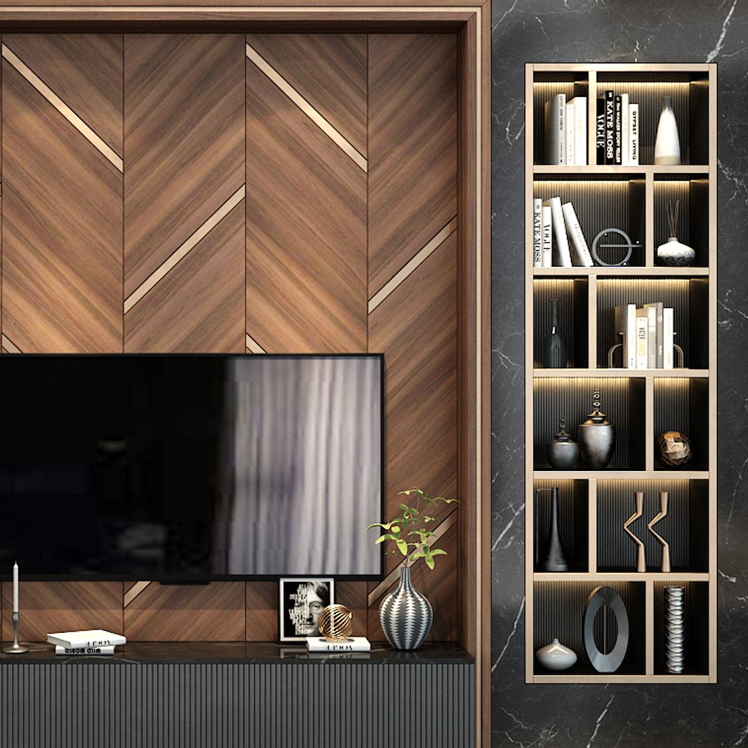 3D Wall Tv Model - TurboSquid 1622814