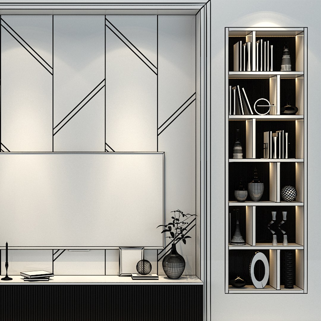 3D Wall Tv Model - TurboSquid 1622814