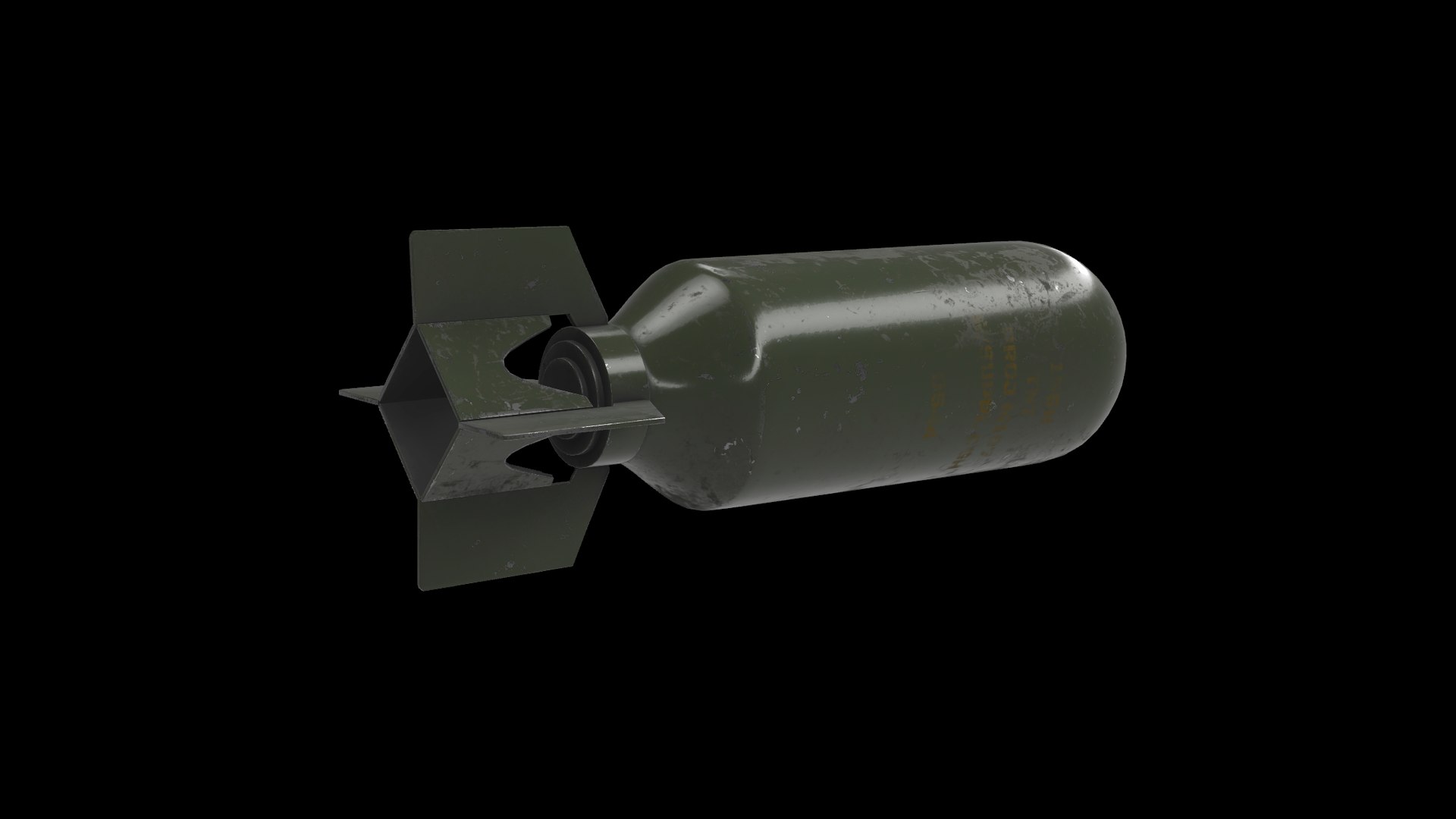 General Purpose Bomb 02 3D - TurboSquid 2298605