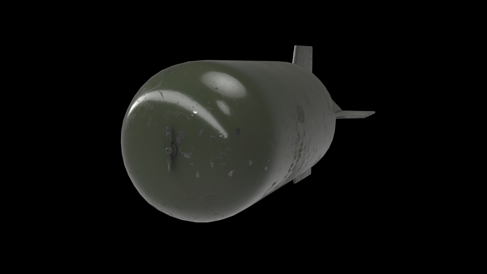 General Purpose Bomb 02 3D - TurboSquid 2298605