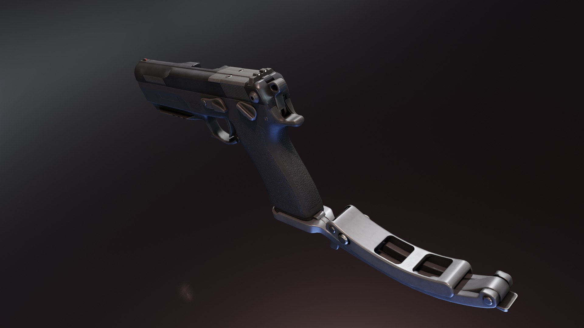 FK Brno And PSD Handgun 3D Model - TurboSquid 2043053