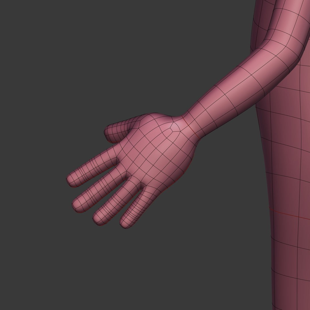 3D Cartoon Woman Girl Mesh Model - TurboSquid 1393469