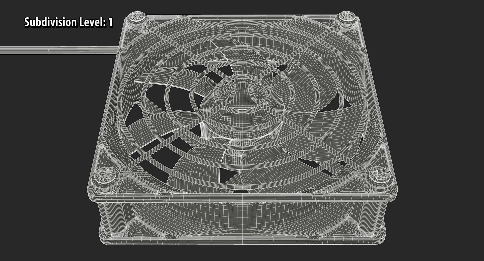 Case Fan 3D Model | 1148059 | TurboSquid