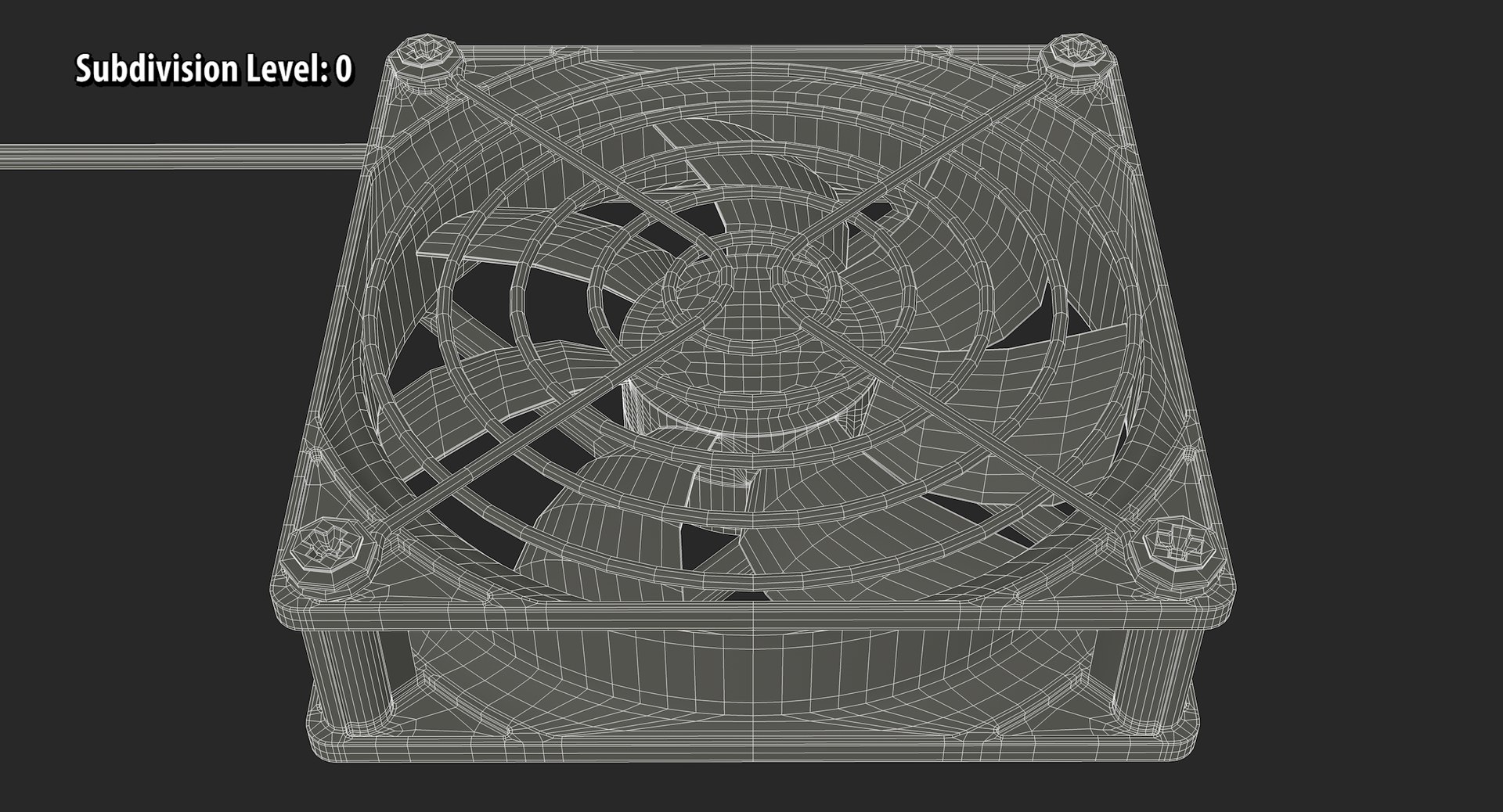 Case Fan 3D Model | 1148059 | TurboSquid