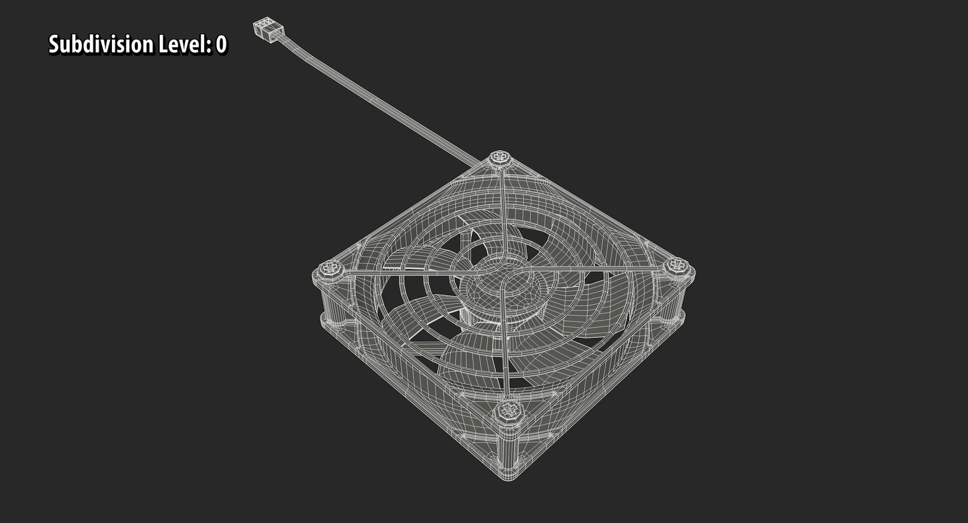 Case Fan 3D Model | 1148059 | TurboSquid