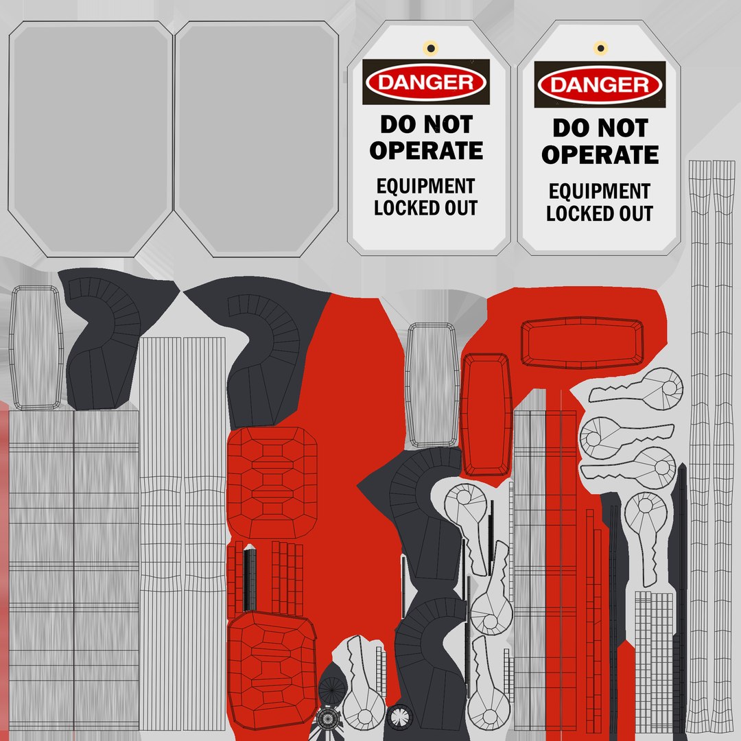 Lockout Tagout 3D Model - TurboSquid 2267754