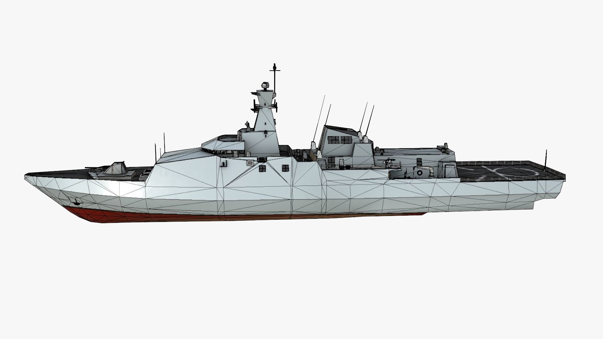 3D Khareef Class Model - TurboSquid 2200305