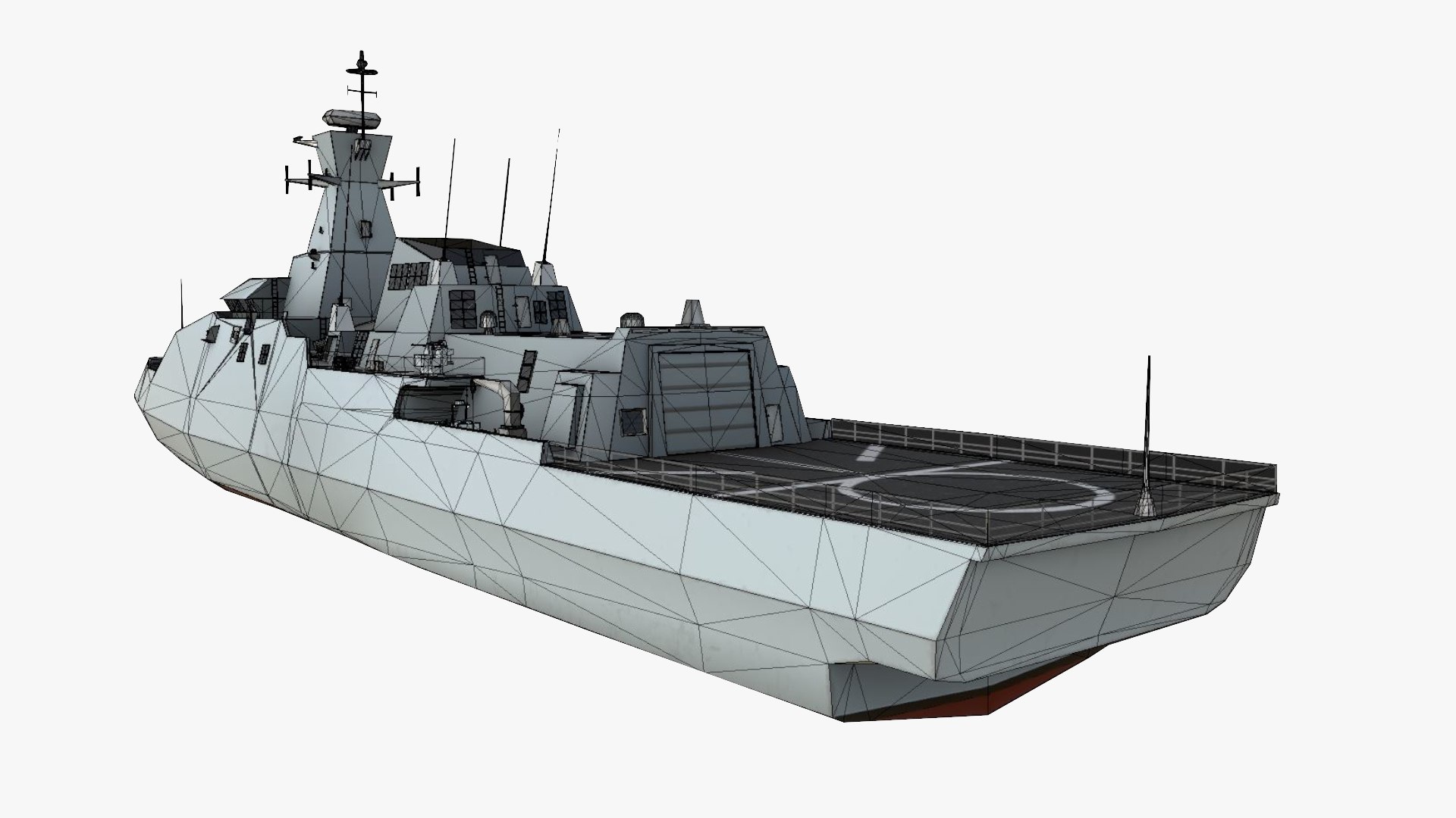 3D Khareef Class Model - TurboSquid 2200305