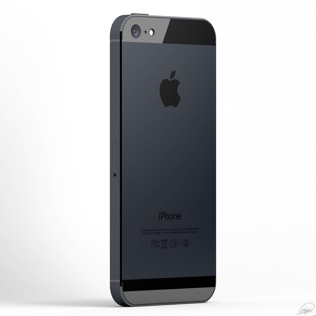 3d iphone 5 model