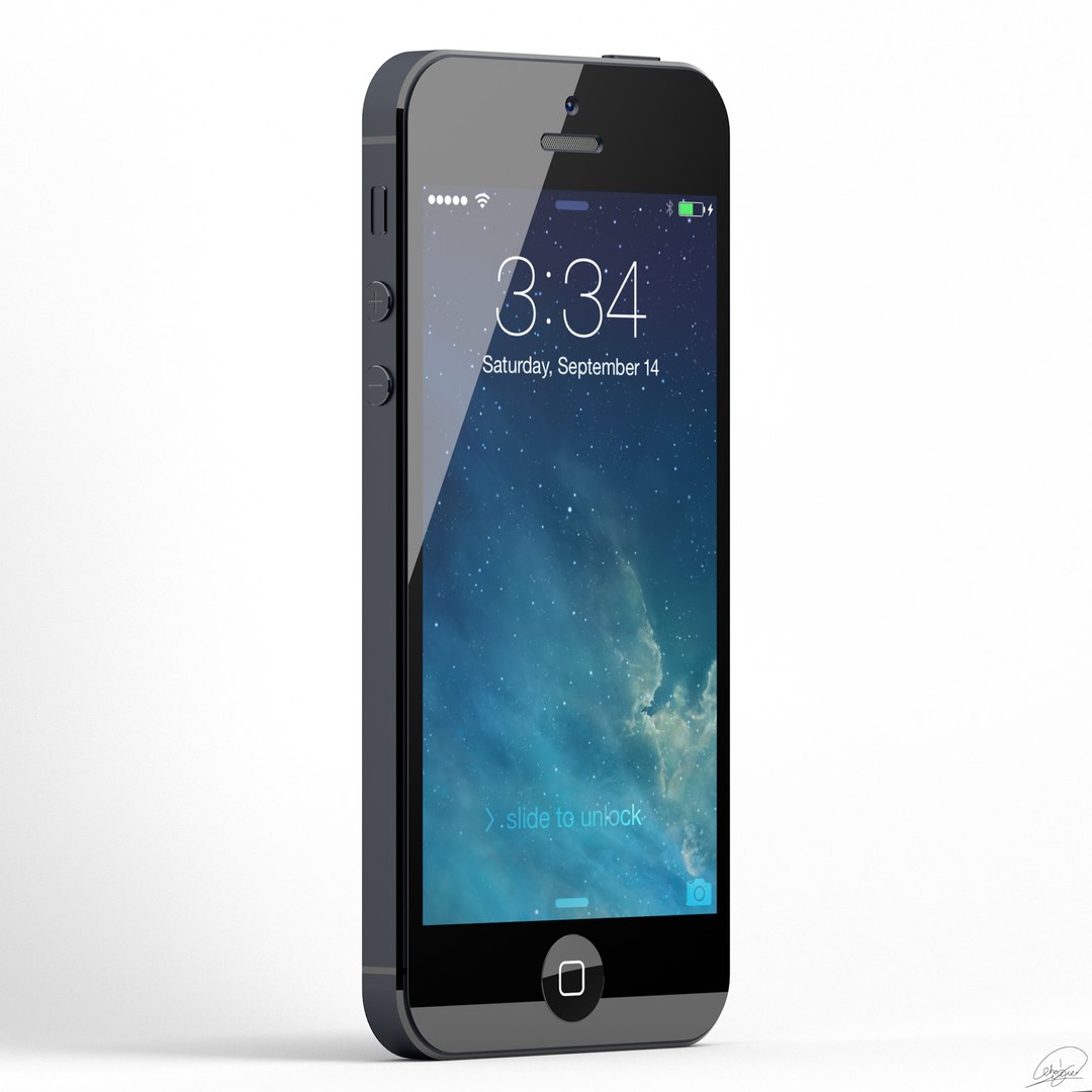 3d iphone 5 model