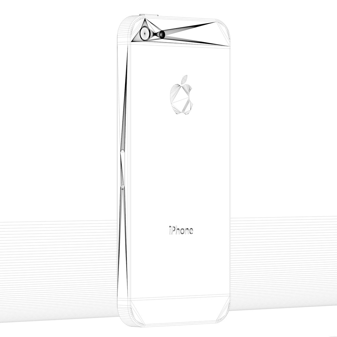 3d iphone 5 model