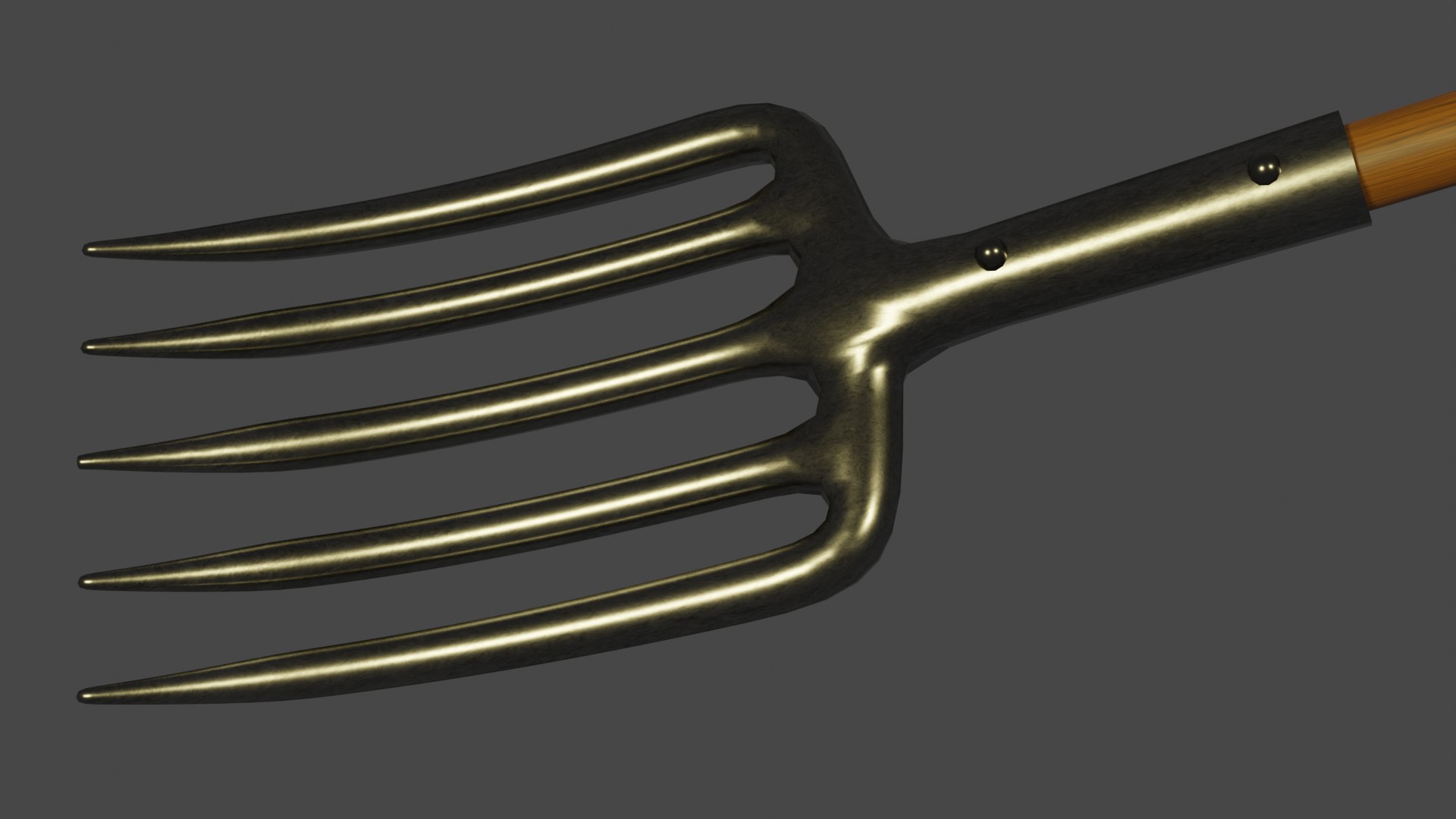 3D Pitchfork - TurboSquid 1965068