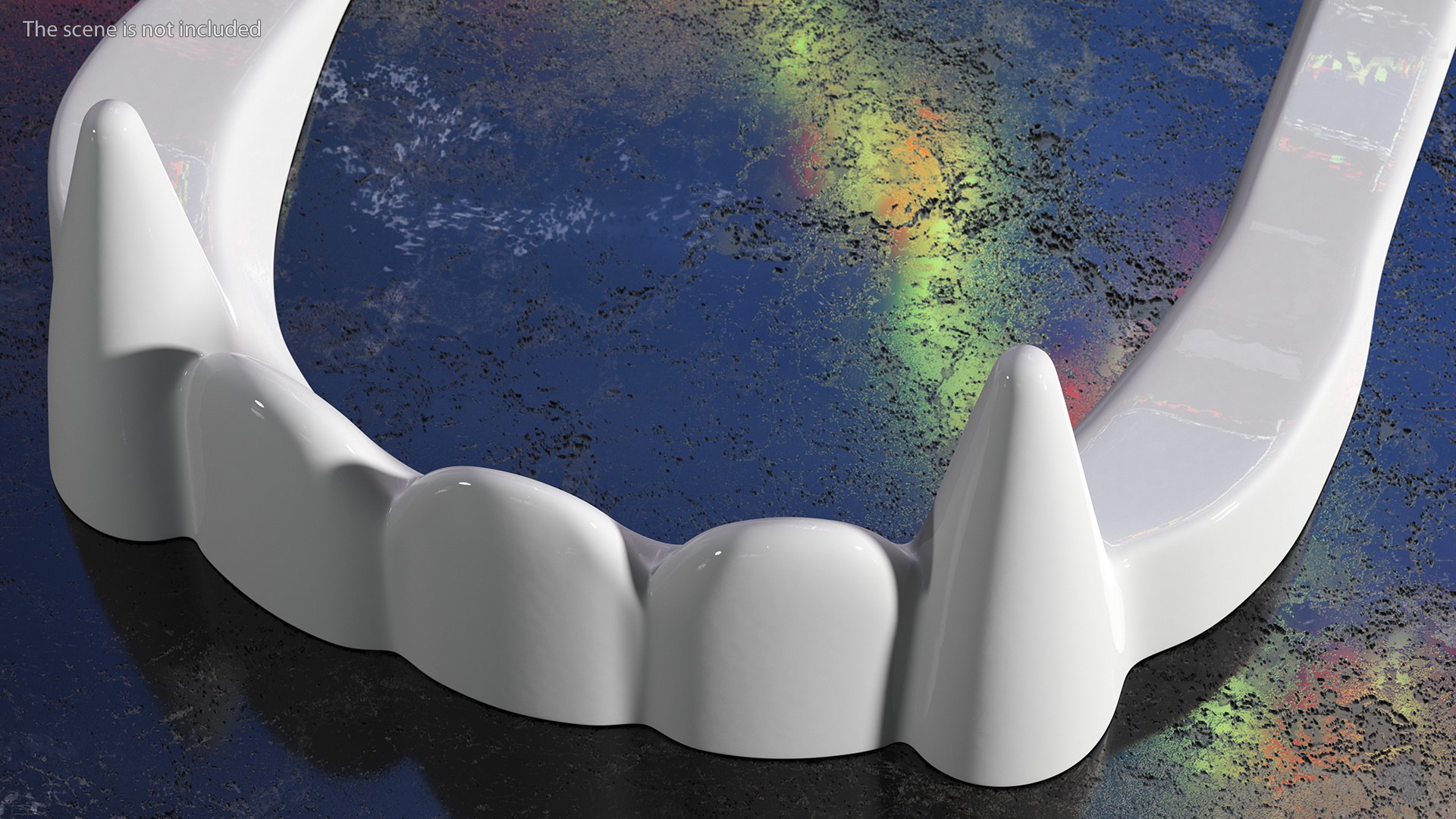 Vampire Teeth White 3D Model - TurboSquid 1781186