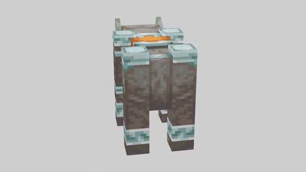 modelo 3d Minecraft Ravager - TurboSquid 2053420