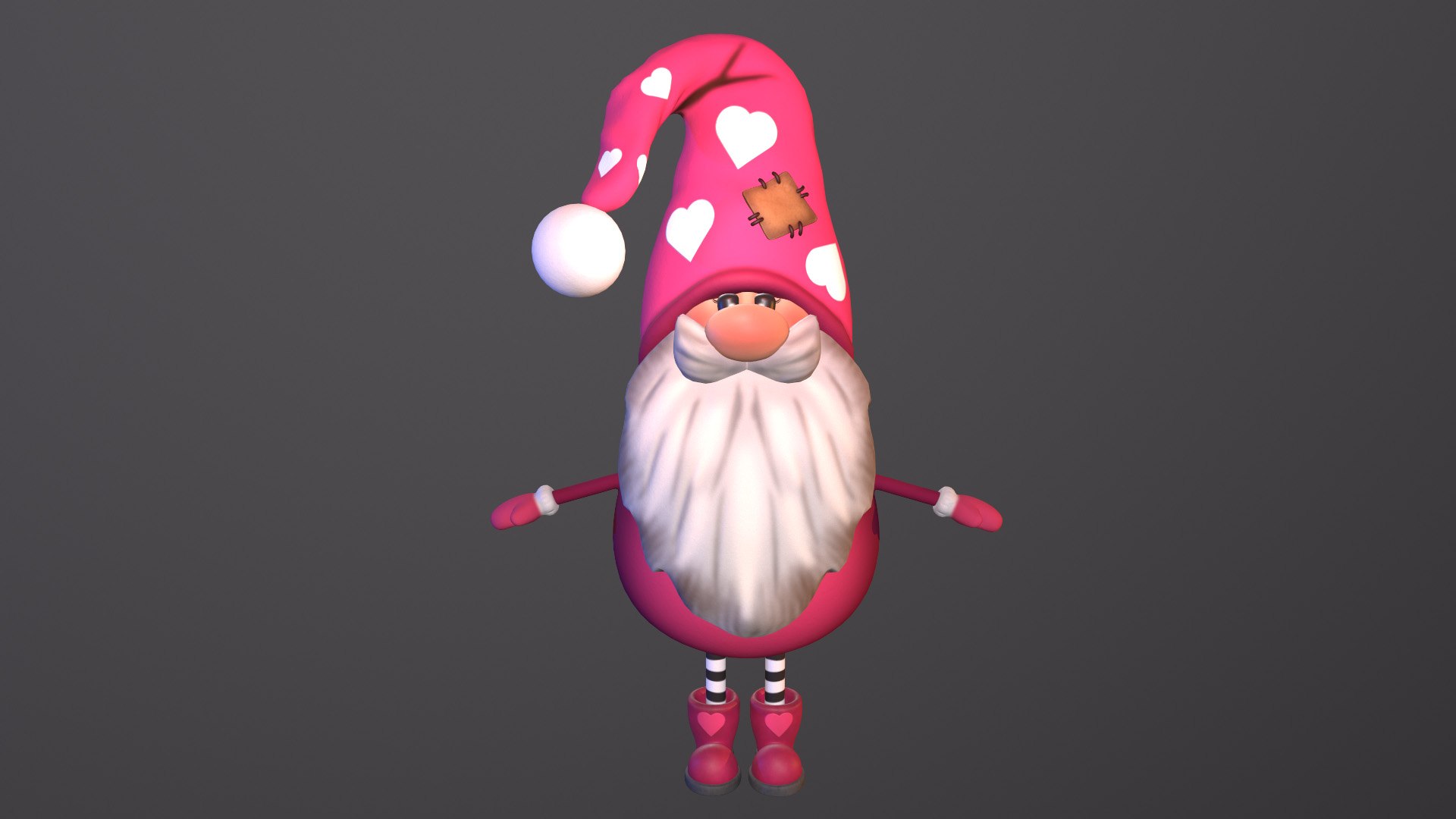 Gnome Boy 3D Model - TurboSquid 2084297