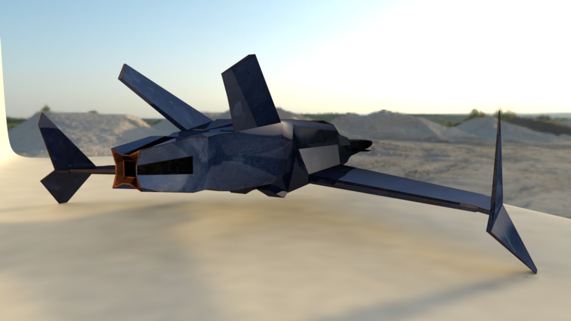 Fighter Plane 3D Model - TurboSquid 1485871
