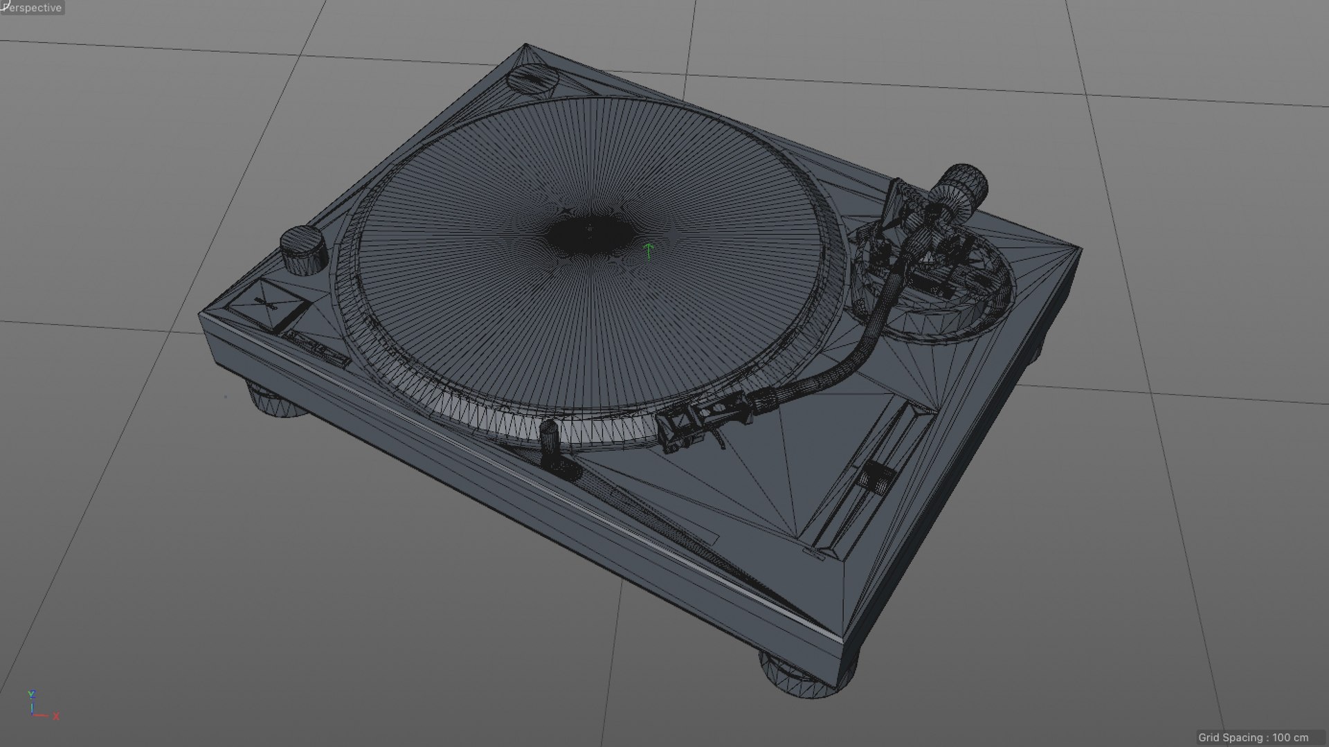 Technics SL-1200 MK2 Turntable 3D - TurboSquid 1952639