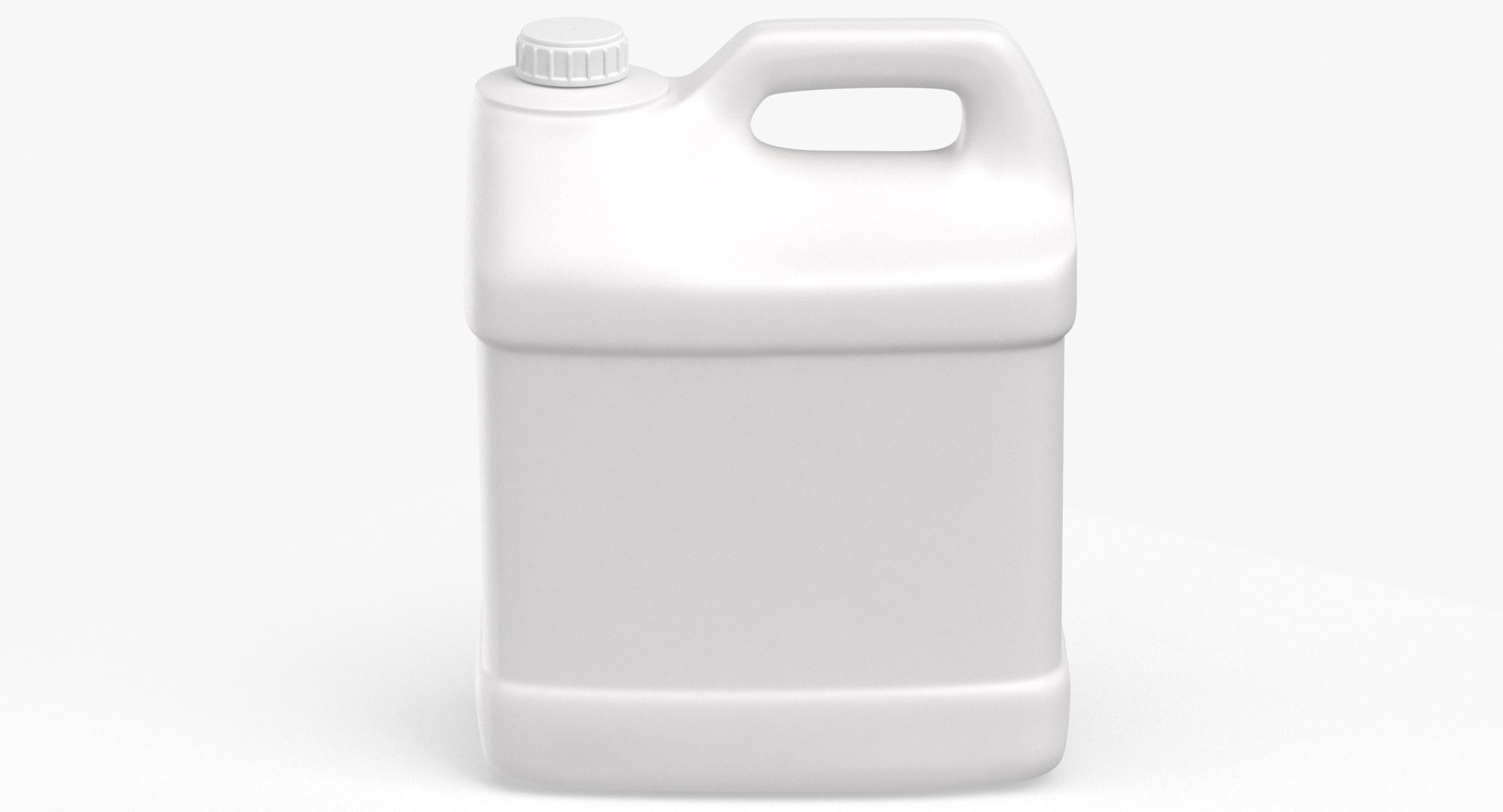 Plastic F Style Bottle 2 Gallon With Ribbed Plastic Buttress Cap Model ...