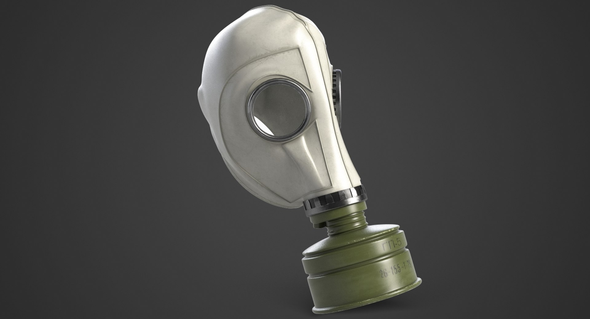 Gas Mask 3D Model - TurboSquid 1249422