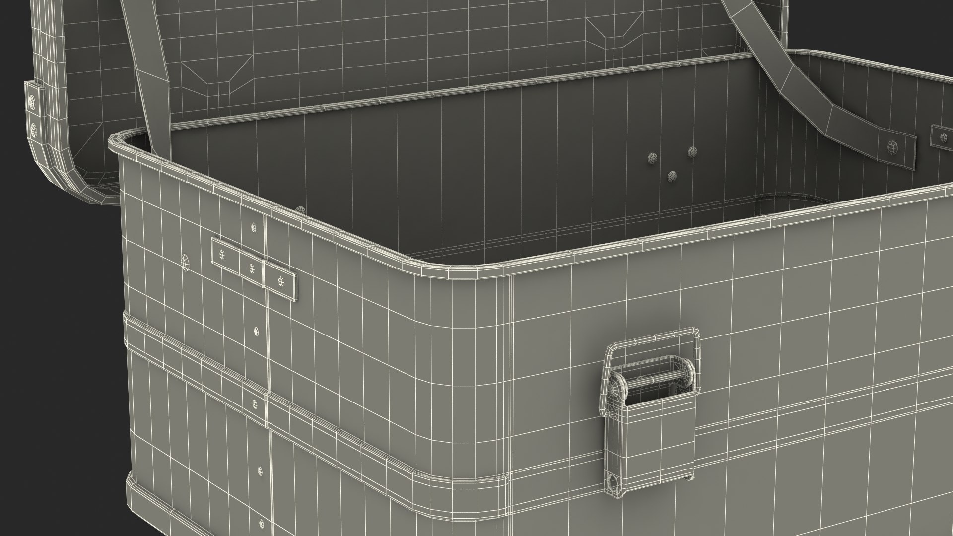 Military Storage Box Small 3D Model - TurboSquid 2217967