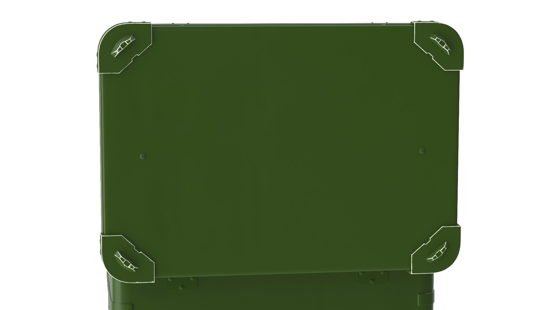 Military Storage Box Small 3D Model - TurboSquid 2217967