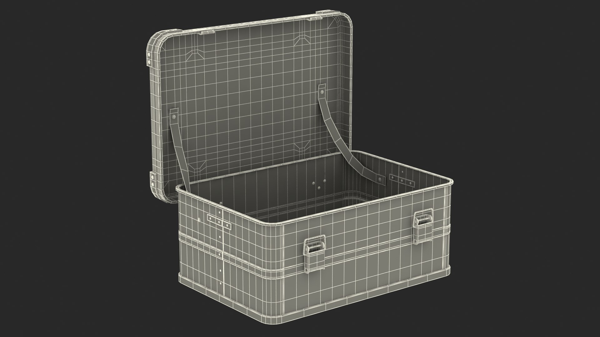 Military Storage Box Small 3D Model - TurboSquid 2217967