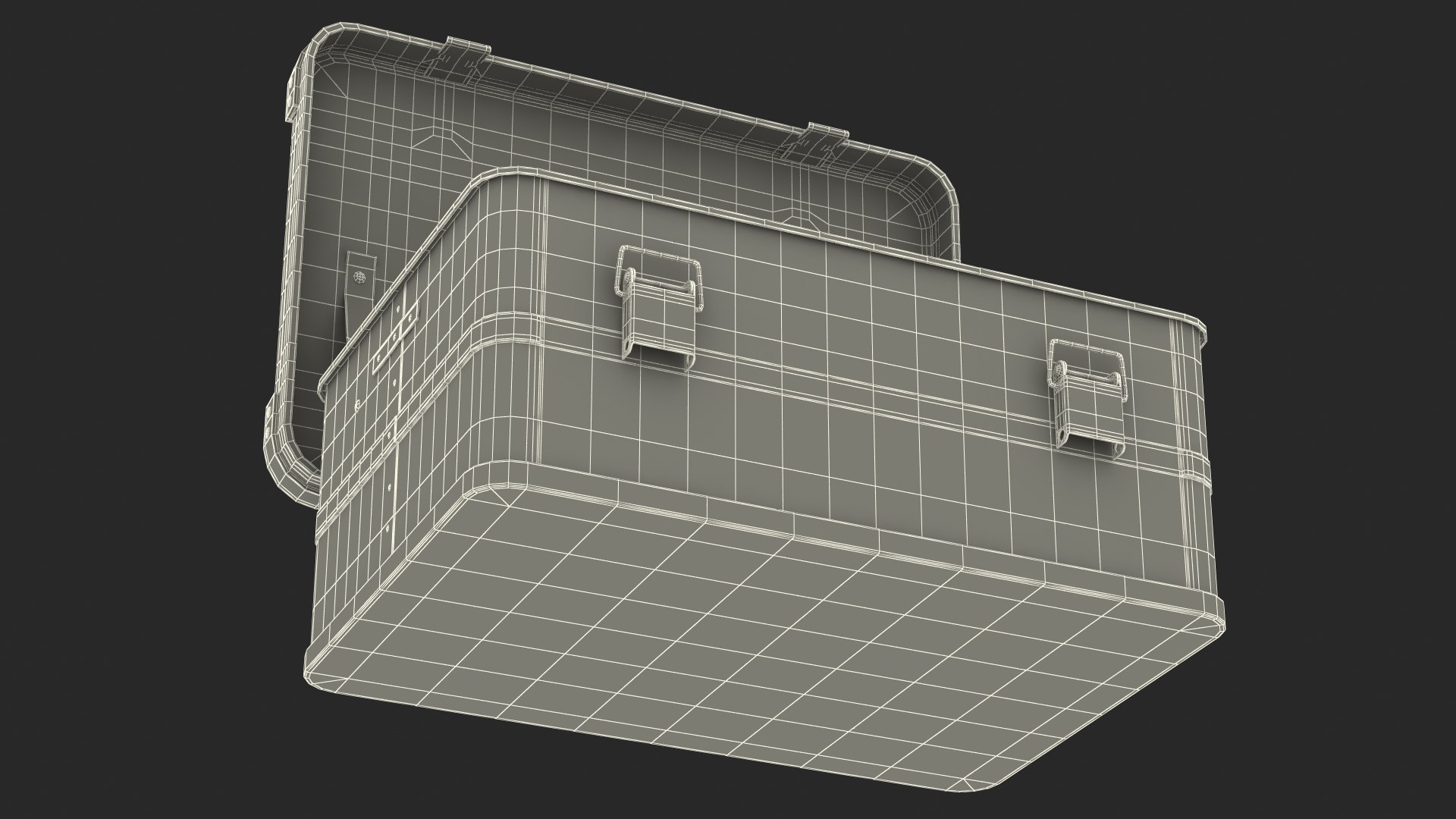 Military Storage Box Small 3D Model - TurboSquid 2217967