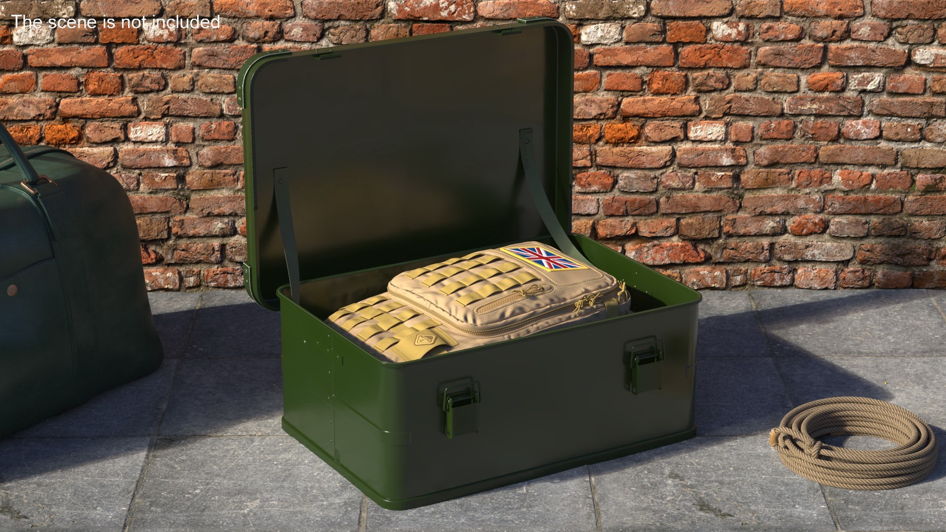 Military Storage Box Small 3D Model - TurboSquid 2217967