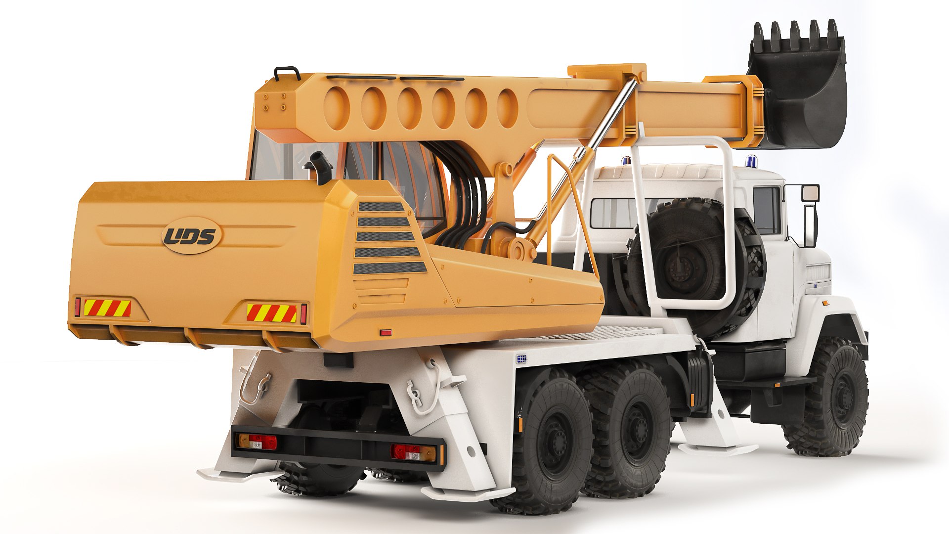 KrAZ 63221 UDS-114 2018 3D - TurboSquid 1970424