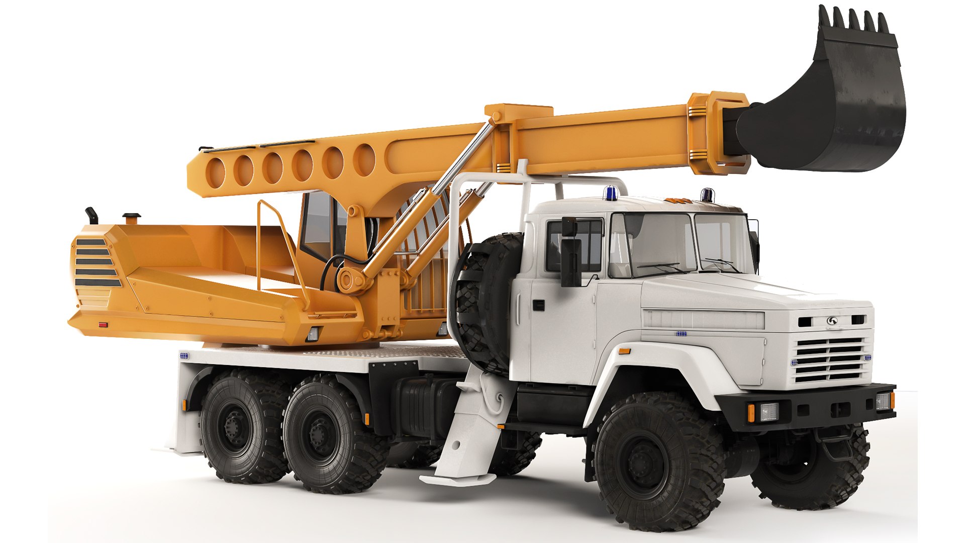 KrAZ 63221 UDS-114 2018 3D - TurboSquid 1970424