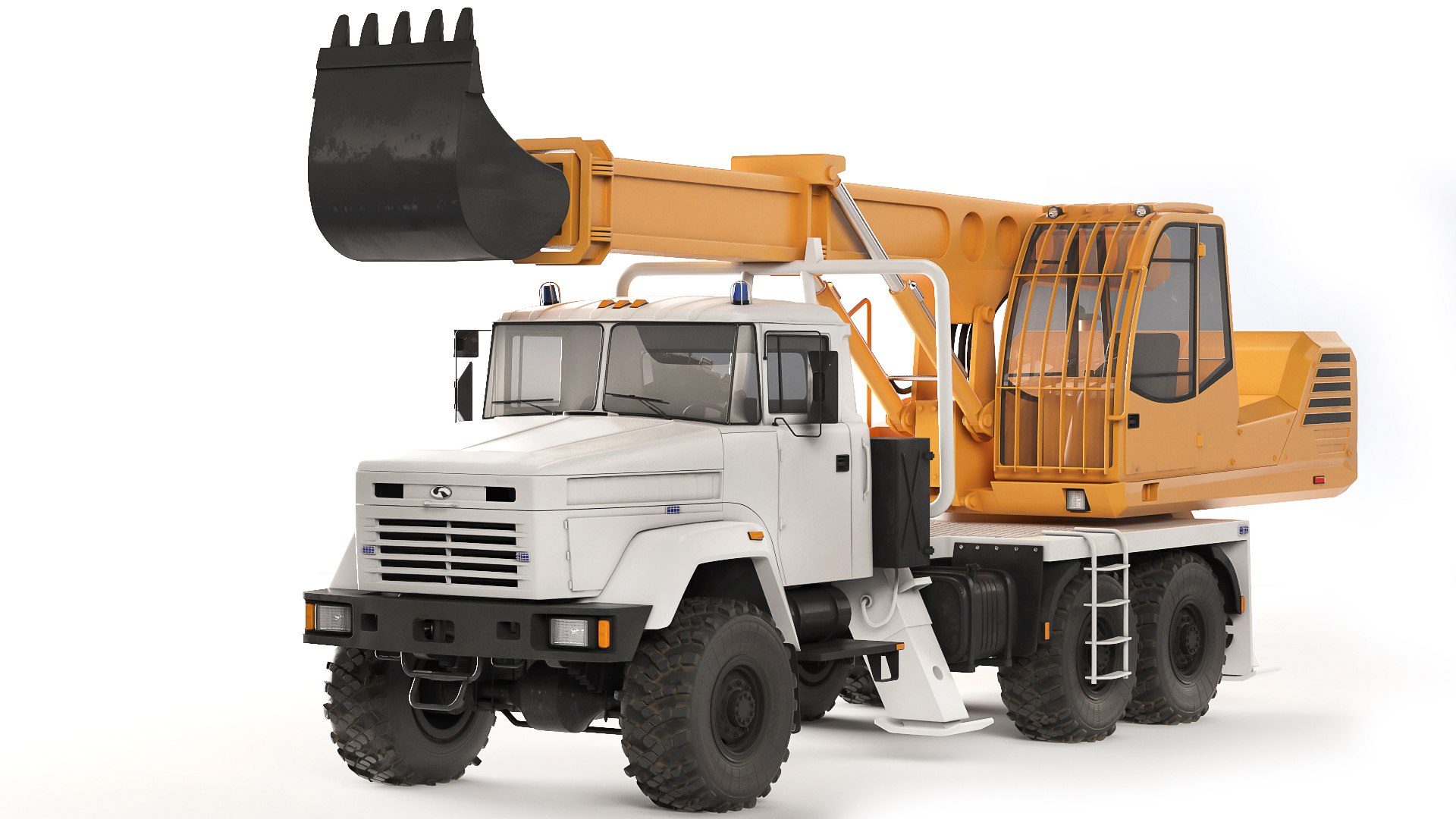KrAZ 63221 UDS-114 2018 3D - TurboSquid 1970424